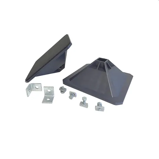 CANALIT sokkel losse voet kit (2 stuks met montage materiaal) | BULL Shop